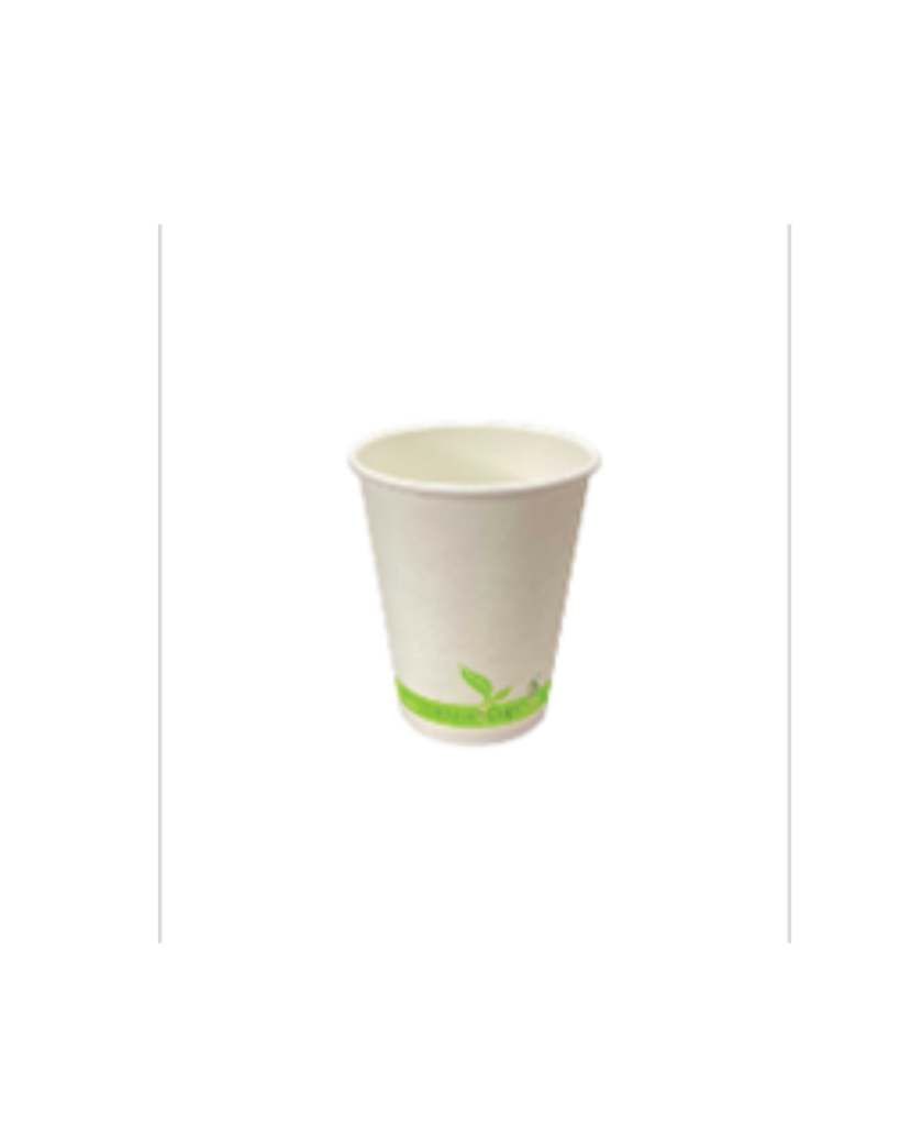 8oz Hot Drink Cup "Nature Cup™" Paper with PLA Compostable Lining..